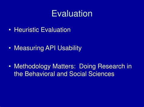 PPT Evaluation In HCI PowerPoint Presentation Free Download ID 1271999