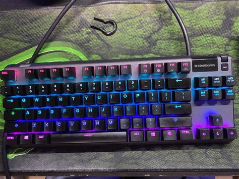 Steelseries APEX TKL Blue Switch Clicky Computers Tech Parts