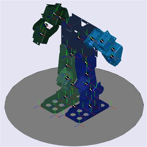 embedded programmer simulation of a humanoid robot