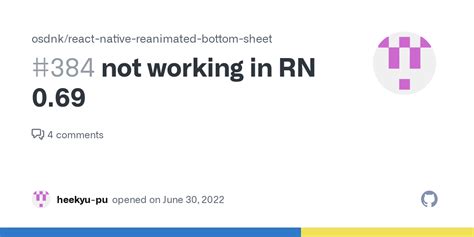 not working in rn 0 69 · issue 384 · osdnk react native reanimated