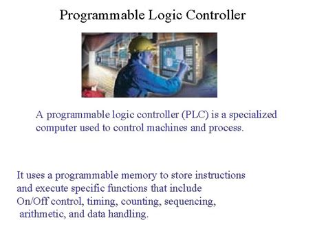 Introduction To Plcs Chapter 1 Elmt Basic Programmable
