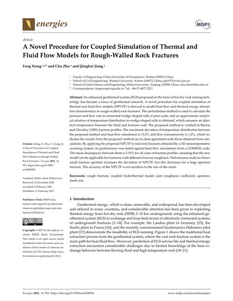 Pdf A Novel Procedure For Coupled Simulation Of Thermal And Fluid
