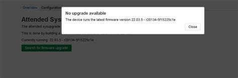 Attended Sysupgrade Keeps Showing Old Firmware Installing And Using