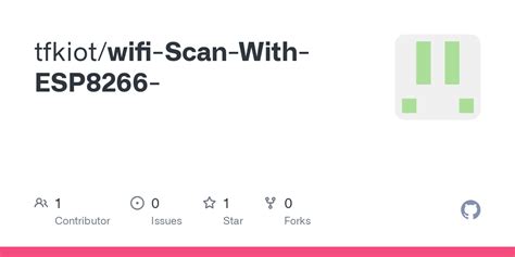 github tfkiot wifi scan with esp8266
