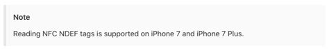 Ios11 Corenfc Available On Which Apple Devices Stack Overflow