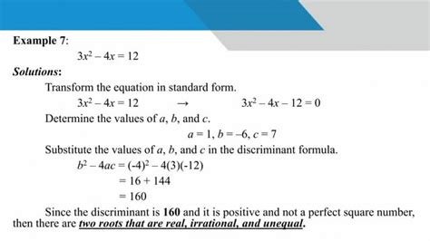 Nature Of The Roots And Sum And Product Of The Roots Of A Quadratic Equation Pdf Physics