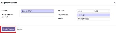Odoo Register Payment Odoo V Community Edition Book