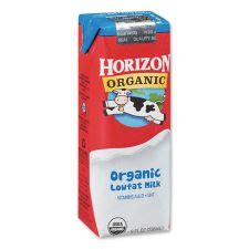Horizon Organic Low Fat Milk 1 Plain 8 Oz 18 Carton