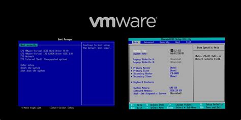 Выбор режима UEFI или BIOS в VMware Workstation 17 Player notby NET