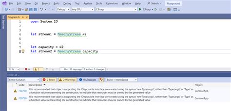 Inconsistent Handling Of Arguments For Disposable Types · Issue 15622
