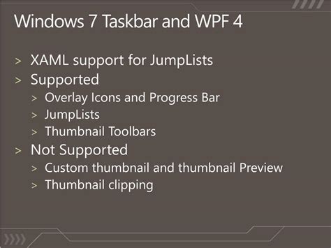 Ppt Developing With The Windows Api Code Pack For Net Framework Powerpoint Presentation Id