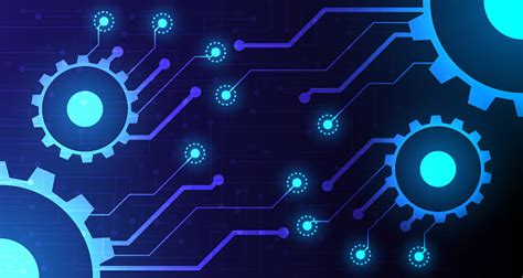 톱니 바퀴 패턴 기어 미래 기술 네트워크 디지털 기술 무선 기술 배경 Ep5 Performing Arts Event에 대한 스톡 벡터 아트 및 기타 이미지