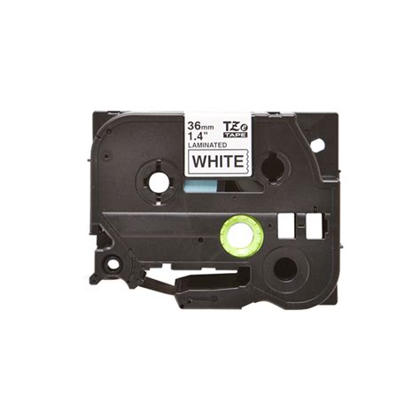 Compatible Brother Tze Black On White Labelling Tape Mm Black On White M Geewiz