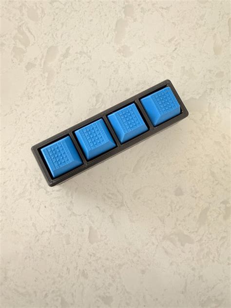 3d Printed Keyboard Fidget Clicker Etsy