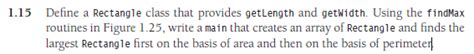 Solved Define A Rectangle Class That Provides Getlength And