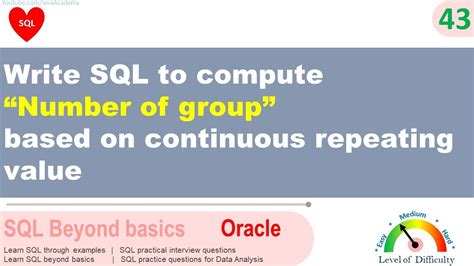 Oracle Sql Practical Question Oracle Sql To Compute Count Of Group Of