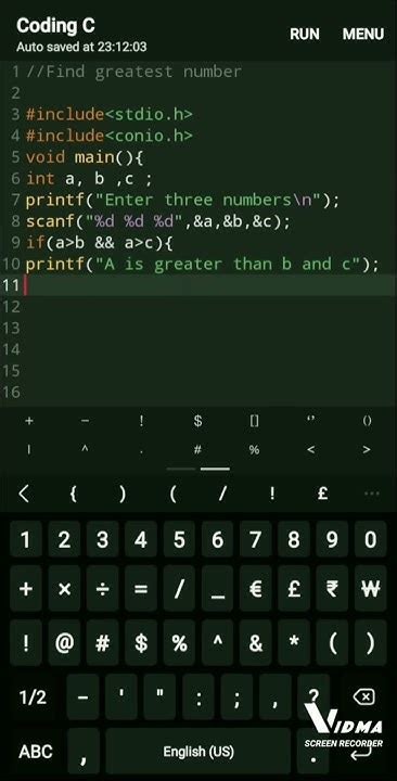 How To Find Greatest Number In Three Numbers 🤔 C Coding Youtube
