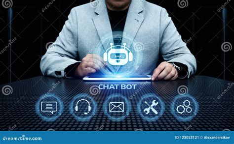 Chat Bot Robot Online Chatting Communication Business Internet