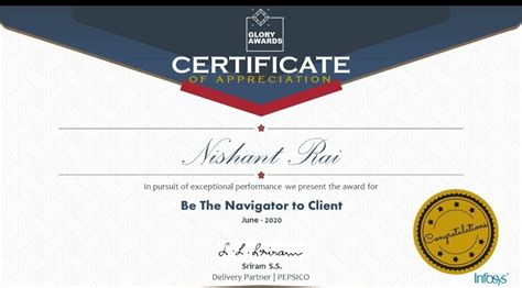 Nishant Rai On Linkedin Infosys Gloryaward Pepsicoproud 14 Comments