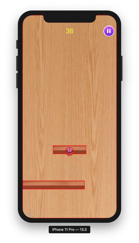 Ios Cocos2dx Falling Physics Ball Passes Through Stage Stack Overflow