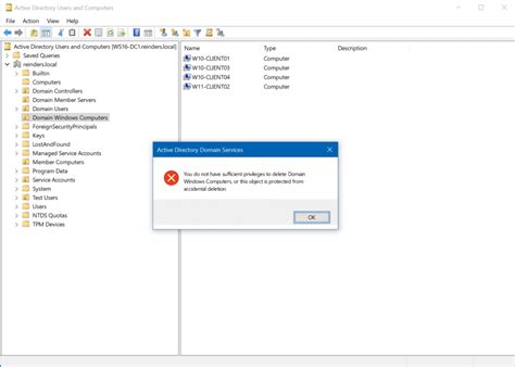 How To Delete A Protected OU In Active Directory Petri