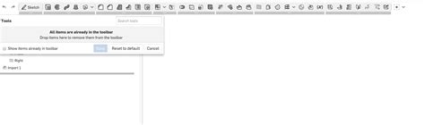 Customized Toolbar — Onshape