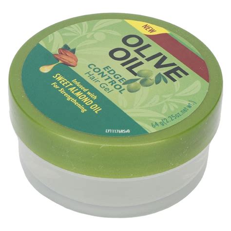 Hair Wax Gel Olive Oil Strong Hold Hydrating Prevent Greasy 64g Lve Uk
