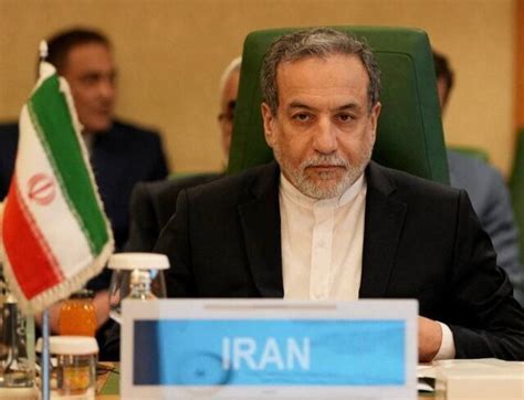 Araghchi Two State Solution Does Not Secure Palestinian Rights Isna