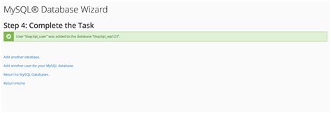 Работа с базой данных Mysql в Cpanel • Hostpro Wiki