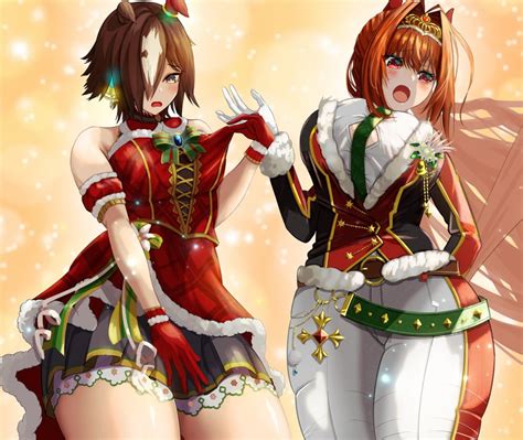 Daiwa Scarlet Vodka Daiwa Scarlet And Vodka Umamusume Drawn By