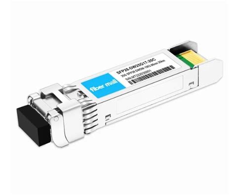 25g Sfp28 Dwdm 광 트랜시버 모듈에 대해 알아야 할 사항
