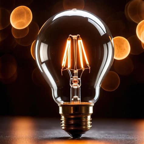 Premium Photo Bulb Electric Light Fixture To Generate Illumination