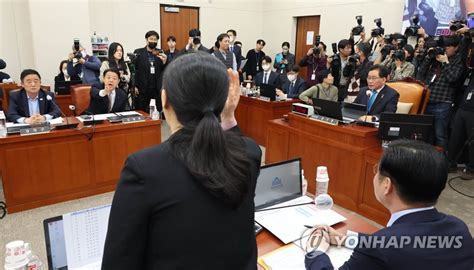 학교폭력 관련 청문회 의사일정 연기 관련 여야 논쟁 연합뉴스