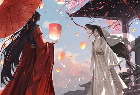Pin By Levi On Tgcf Heavens Official Blessing Desktop Wallpaper Art