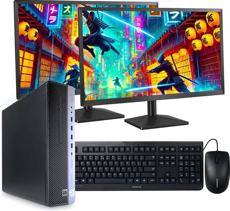 Amazon Com HP EliteDesk 800 G4 PC Computer Intel I5 8500 Crucial 32GB DDR4 RAM 1TB NVMe M 2
