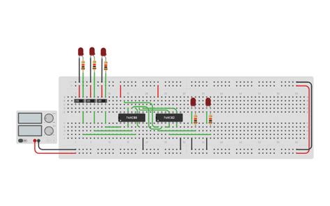 Circuit Design Jk Flip Flop Tinkercad