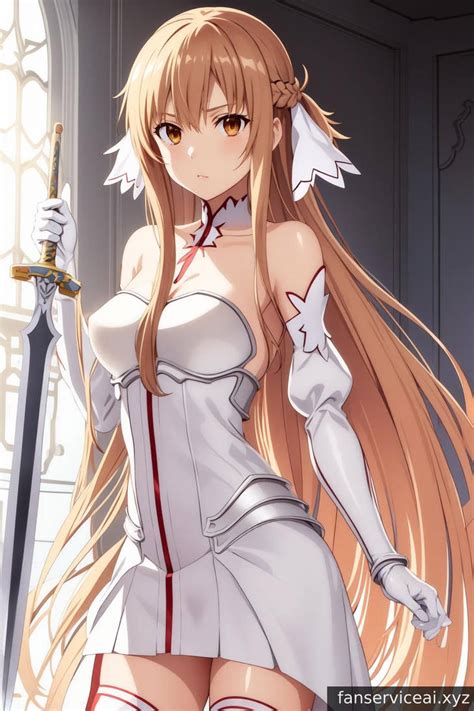 Asuna Fanservice Ai By Fanserviceai On Deviantart