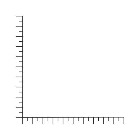 Premium Vector Corner Ruler Template Angle Measuring Tool With Vertical And Horizontal Lines