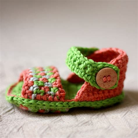 Ravelry Multi Coloured Sandals Pattern By Mon Petit Violon