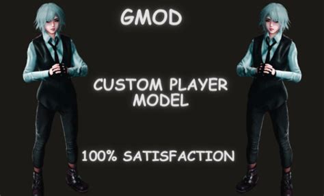 Create Gmod Character 3d Model Player And Vrchat For Gmod By Parcus