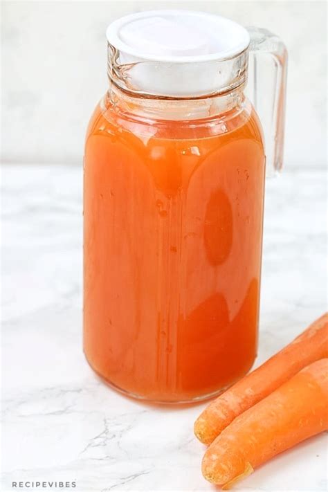 Easy Carrot Juice Recipe How To Make Carrot Juice Recipe Vibes
