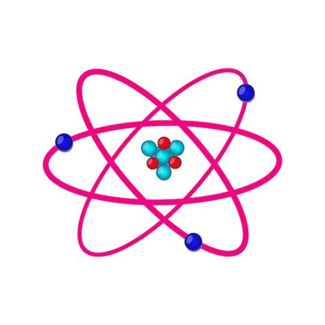 Premium Vector Vector Illustration Graphic Cartoon Of Atom Molecular Science