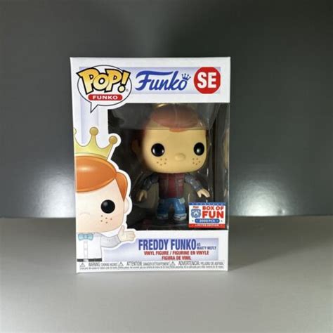Funko Pop Freddy Funko As Marty Mcfly Box Fun Exclusive Le 2000 W