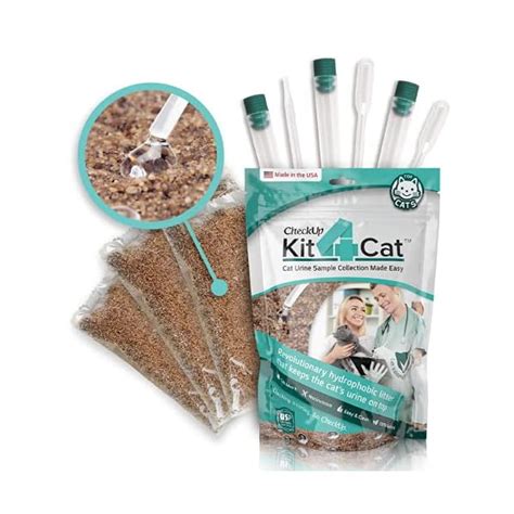 Kit4cat 2lb Hydrophobic Cat Litter For Urine Collection Hydrophobic