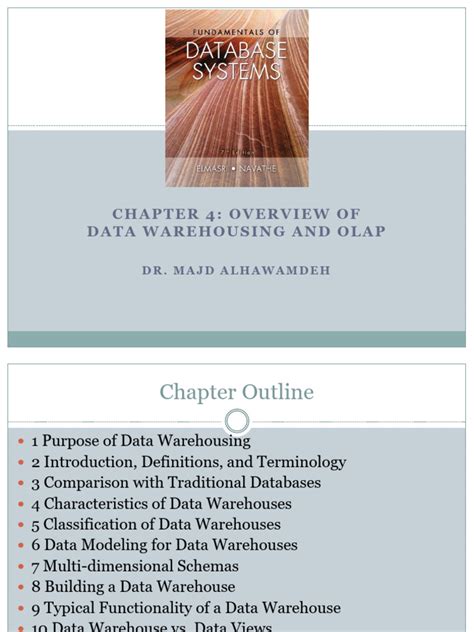 Ch 4 Dw Pdf Data Warehouse Databases