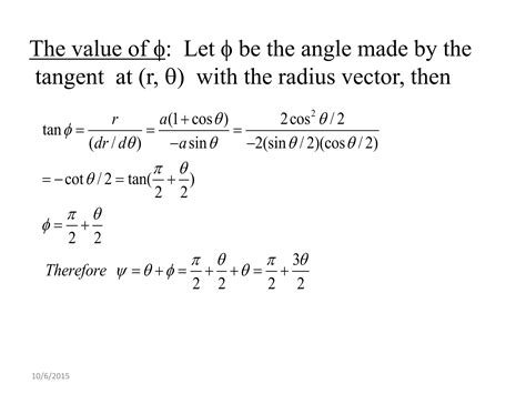Tracing Of Curve Cartesian And Polar Pptx