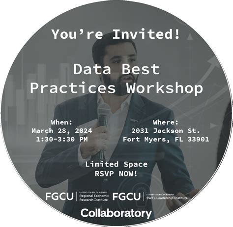 data best practices workshop collaboratory