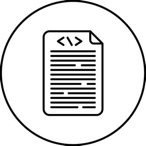 Source Code Vector Icon 32210949 Vector Art At Vecteezy