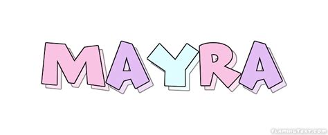 Mayra Logo Free Name Design Tool From Flaming Text