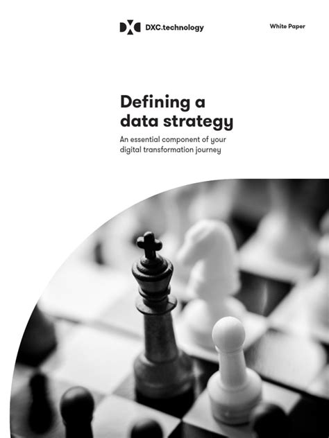 Md 7257a 18 Data Strategy White Paper Pdf Metadata Strategic